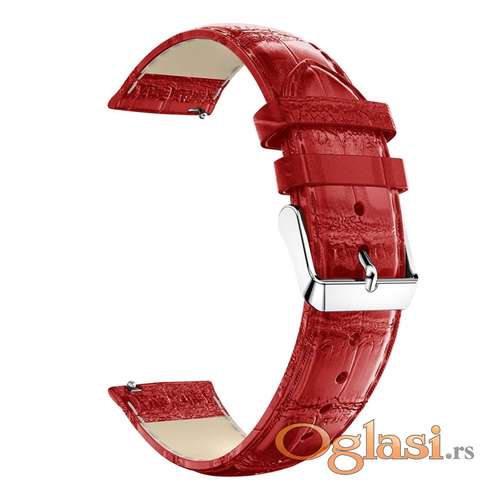 Crvena kožna narukvica za Samsung smartwatch