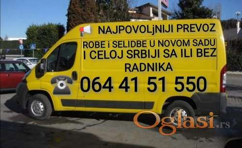 PREVOZ I SELIDBE NOVI SAD I CELA SRBIJA