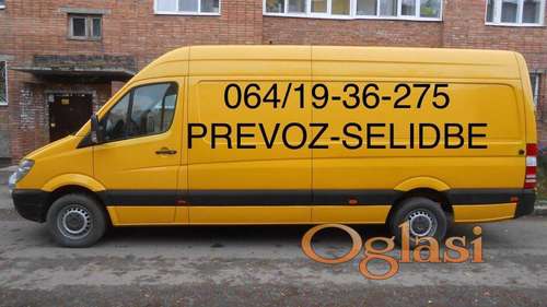PREVOZ ROBE I SELIDBE SA I BEZ RADNIKA