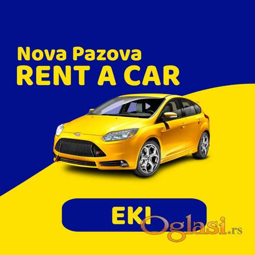 Rent a car Nova Pazova - Iznajmljivanje automobila bez depozita
Rent a car Nova Pazova - Bez depozita - 061/157-5588