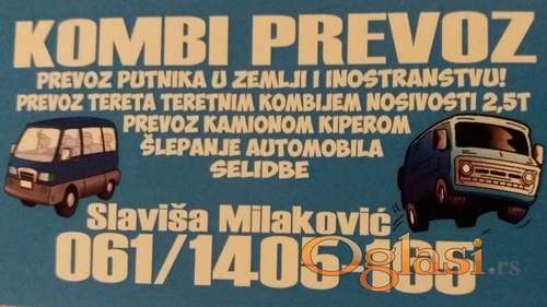 PREVOZ PUTNIKA