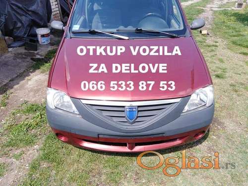 OTKUP DACIA LOGAN VOZILA ZA DELOVE