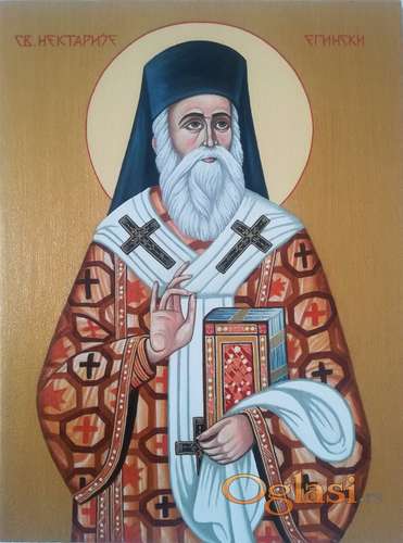 Pravoslavna ikona - Sv.nektarije Eginski