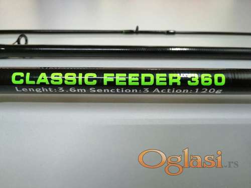 Feeder 3.6m classic Pro logic carbon Fider