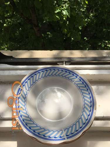 Servis od 6 dubokih i 6 plitkih tanjira od kineskog porcelana, Linton Shangai