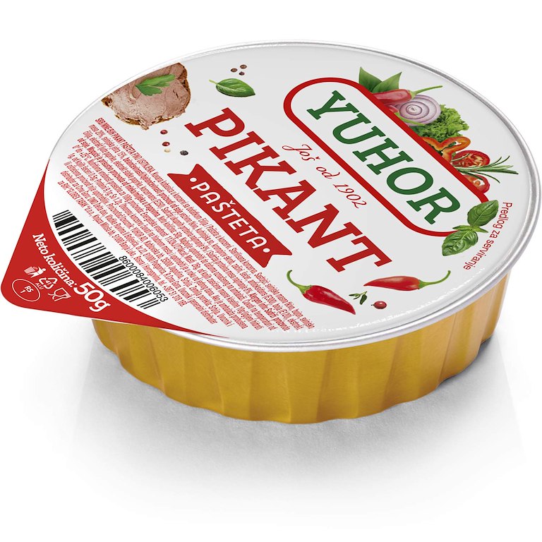 Yuhor pašteta pikant 50g yuhor