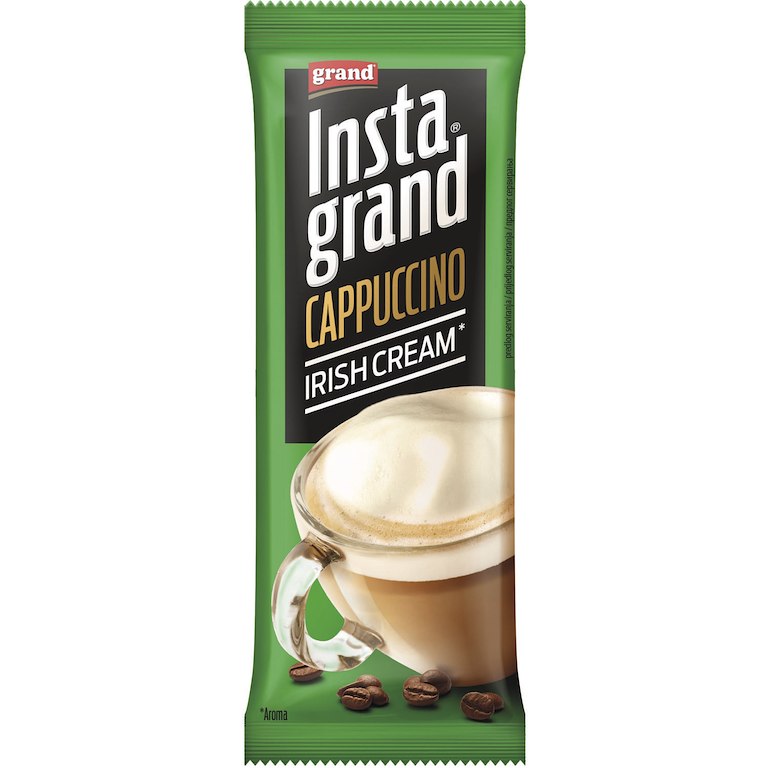 Grand cappuccino instagrand irish 18g grand