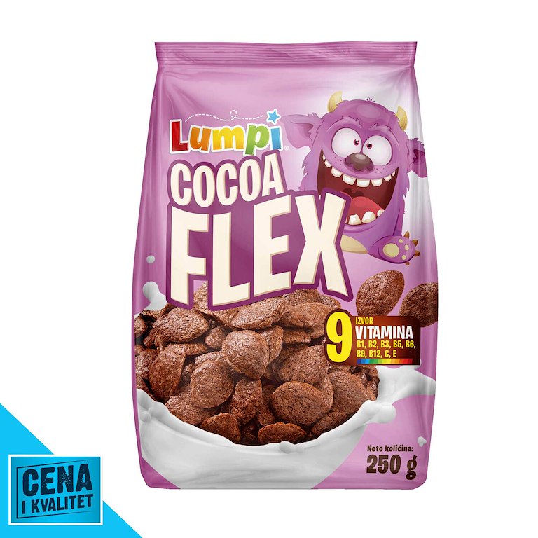 Lumpi pahuljice choco flex 250g lumpi