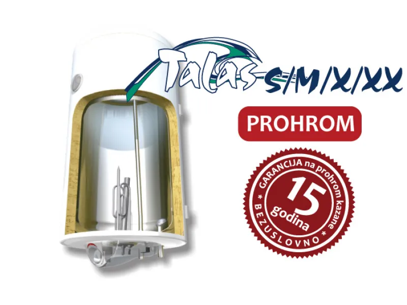 ELIT BOJLER TALAS M 50L - PROHROM (750x420mm/2000W)