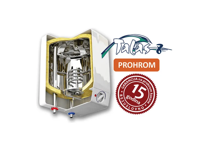 ELIT BOJLER TALAS 8L VM - PROHROM (370x246mm/1500W)