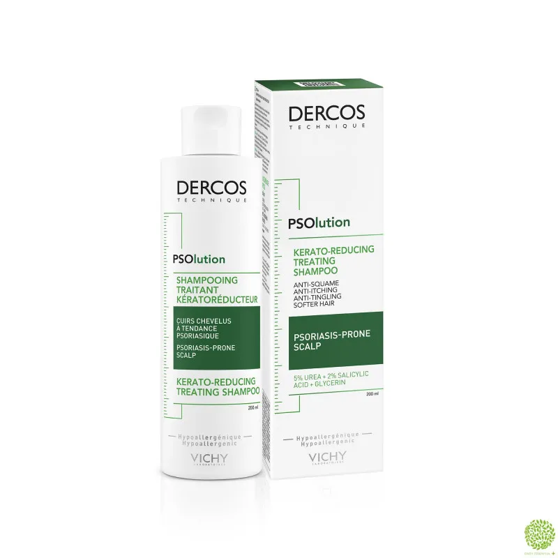 VICHY DERCOS PSOLUTION ŠAMPON ZA VLASIŠTE SKLONO PSORIJAZI 200ML