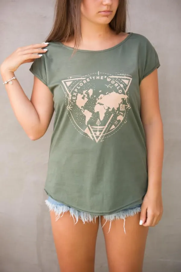 Explore the World ženske majice Kerefeke