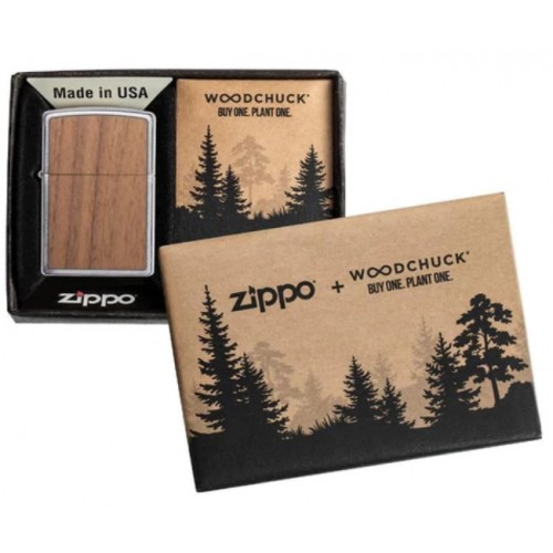 Upaljač Zippo Woodchuck Walnut