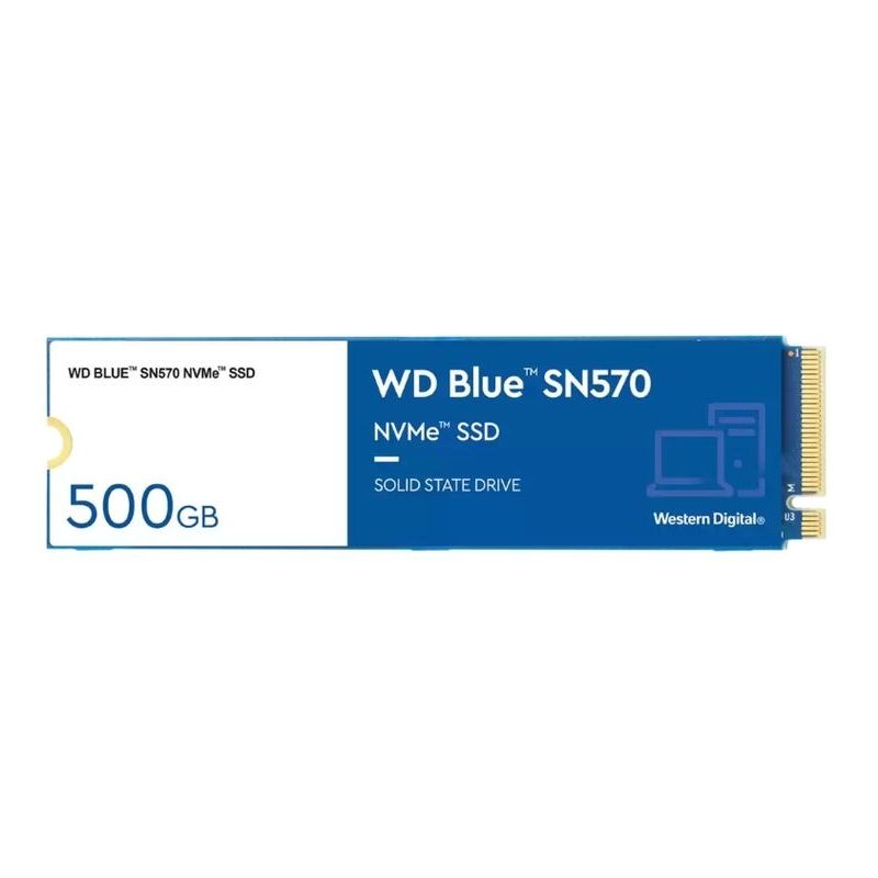 Wd 500GB M.2 NVMe Gen3 WDS500G3B0C SN570 Blue