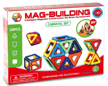 MagToys Magične magnetne pločice (20 kom.) - GBL 20