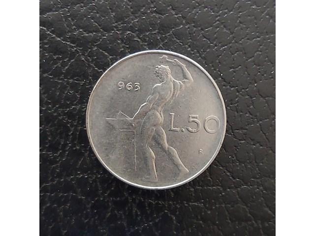 Italy 50 LIRA 1963