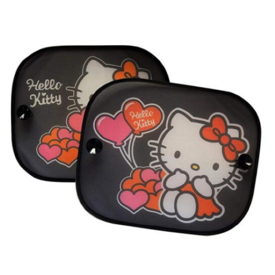 Štitnik sunca, bocni 44x36cm Hello Kitty (par) – Automax HKSAA012