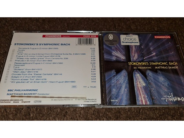 J. S. Bach - Stokowski`s symphonic Bach , ORIGINAL