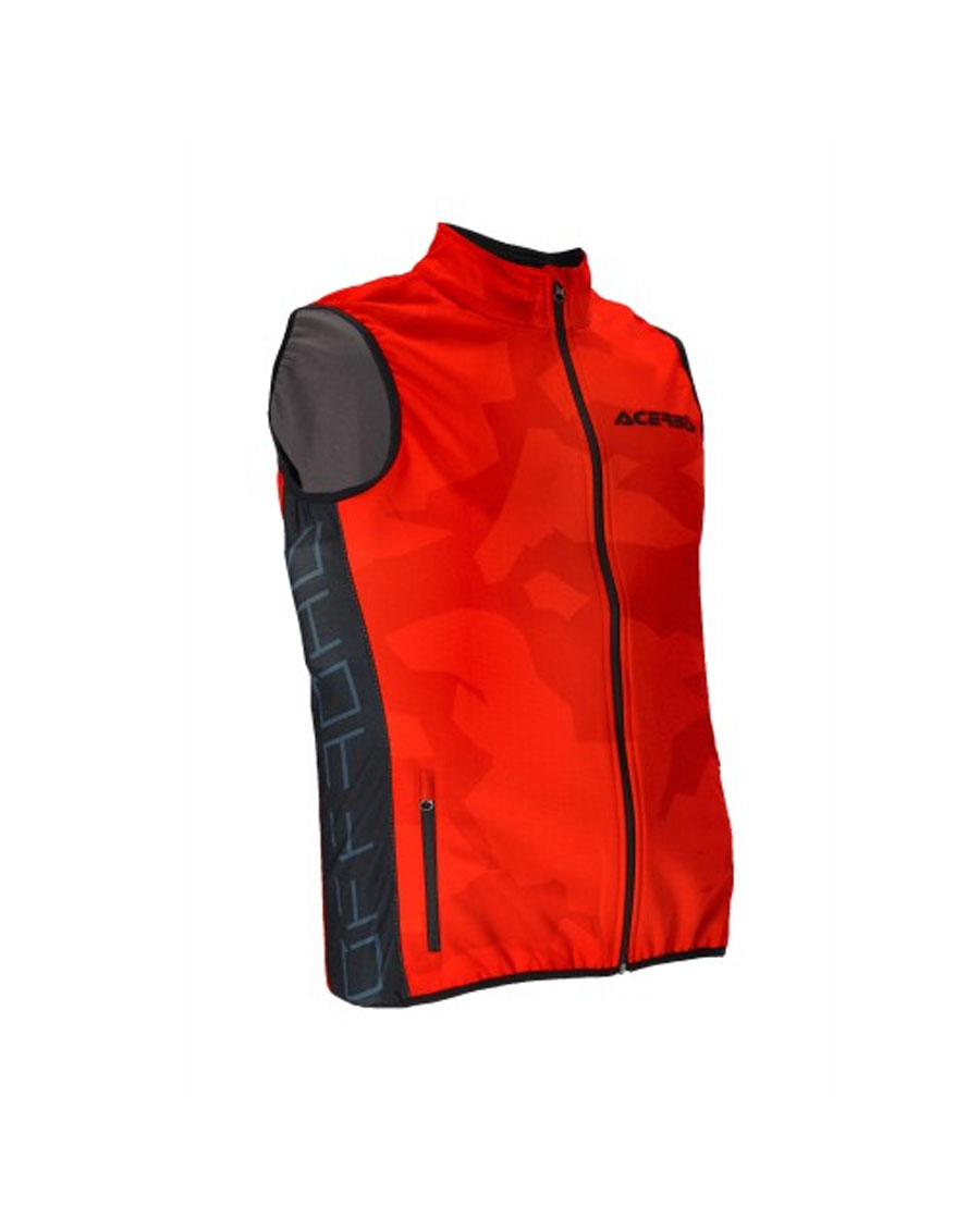 Acerbis X-wind softshell prsluk crveni