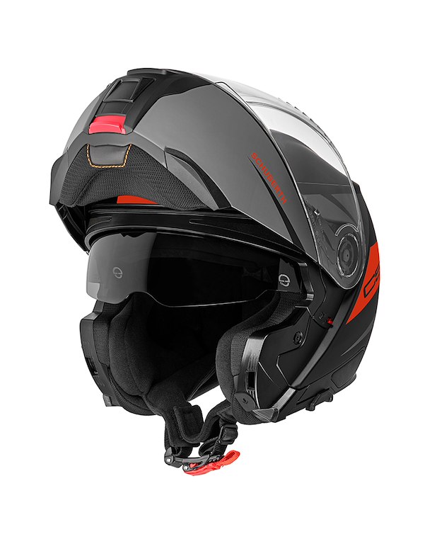 Schuberth flip up kaciga C5 eclipse siva bluetooth