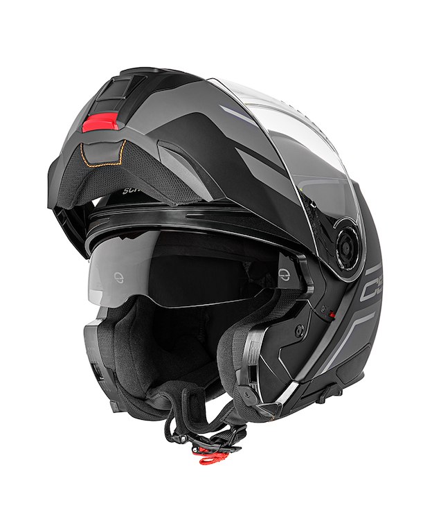 Schuberth flip up kaciga C5 master siva bluetooth