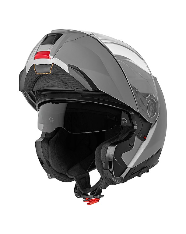 Schuberth flip up kaciga C5 siva bluetooth