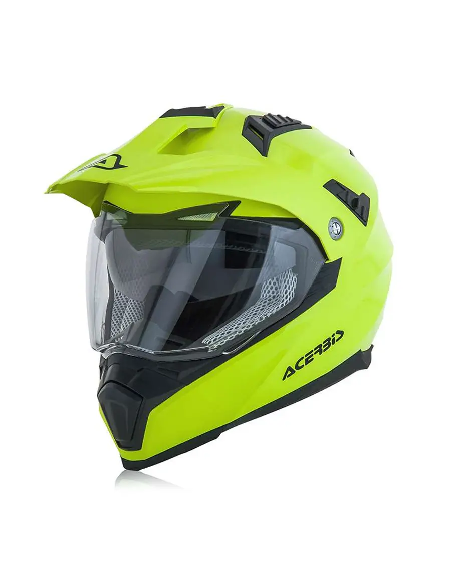 Acerbis enduro kaciga FS-606 fluo žuta