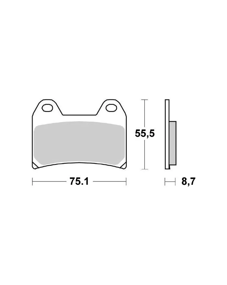 Brembo sinter kočione pločice Ducati Monster 1100