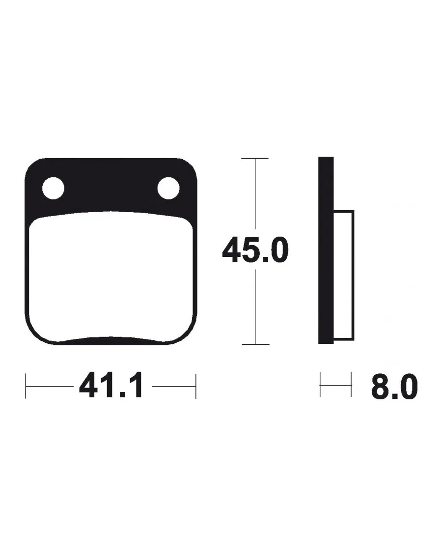 Brembo Carbon Ceramic kočione pločice Honda CB RS 125