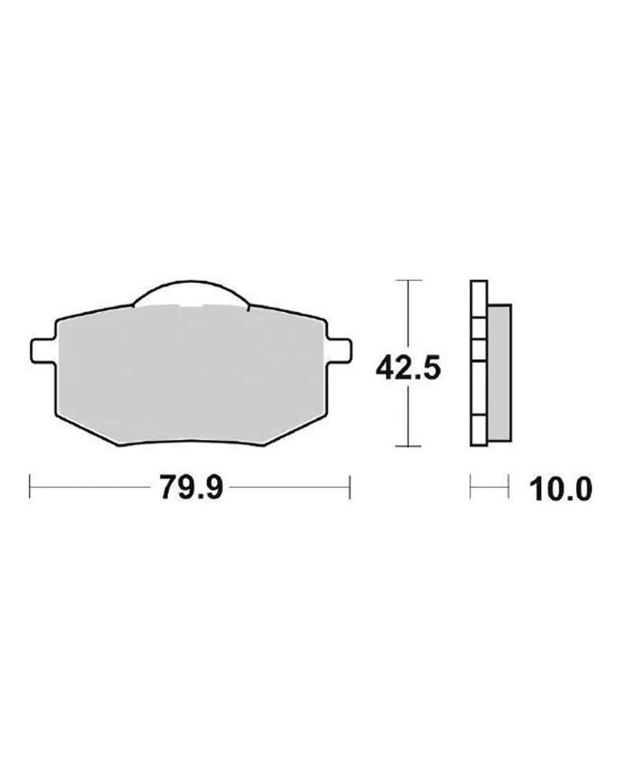 Brembo Carbon Ceramic kočione pločice Yamaha XV VIRAGO 400