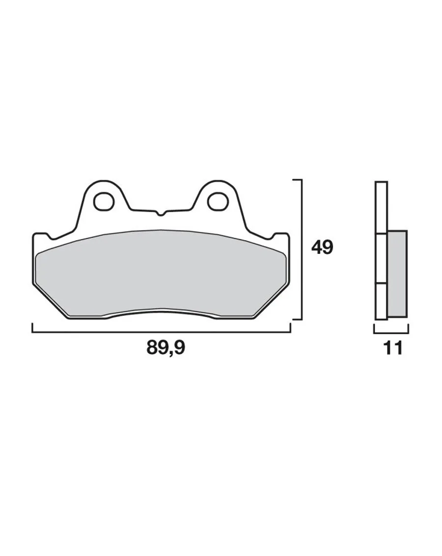 Brembo Carbon Ceramic kočione pločice Honda CBX 1000