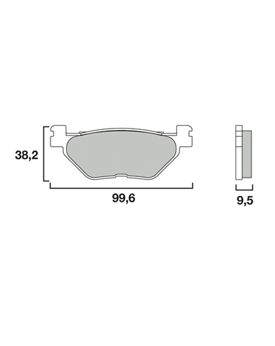 Brembo sinter kočione pločice Yamaha TDM 900