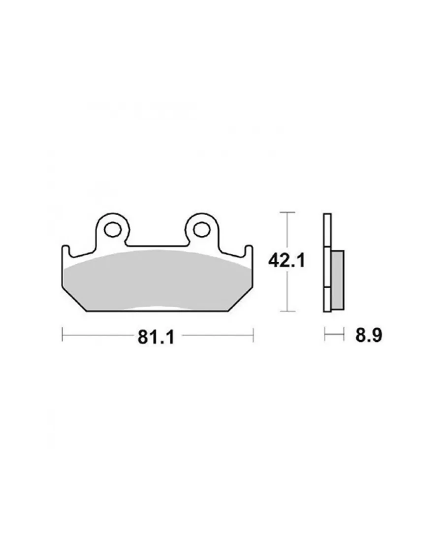 Brembo Carbon Ceramic kočione pločice Honda CBR 600