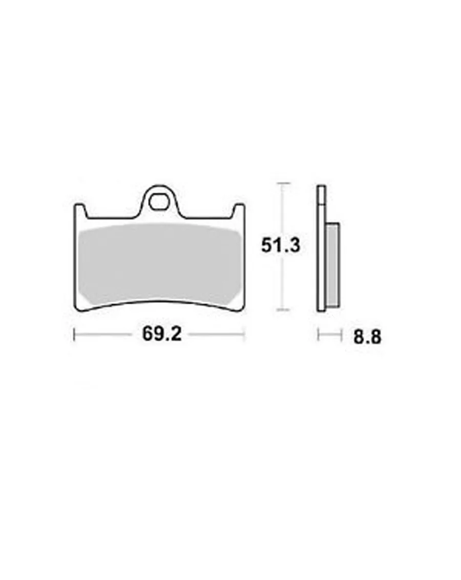 Brembo sinter kočione pločice Yamaha TMAX 530