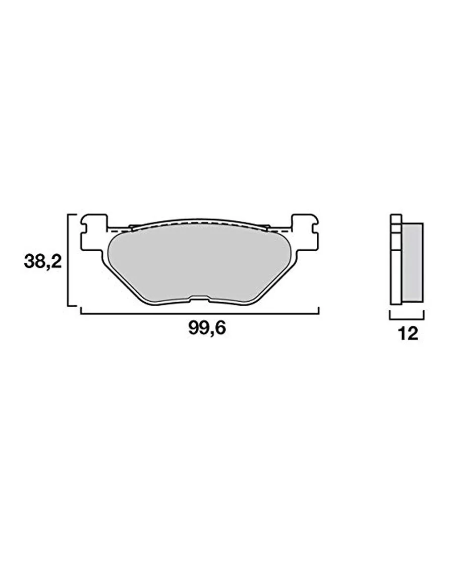 Brembo sinter kočione pločice Yamaha TMAX 500 01-03