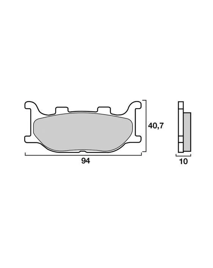 Brembo sinter kočione pločice Yamaha Majesty 400