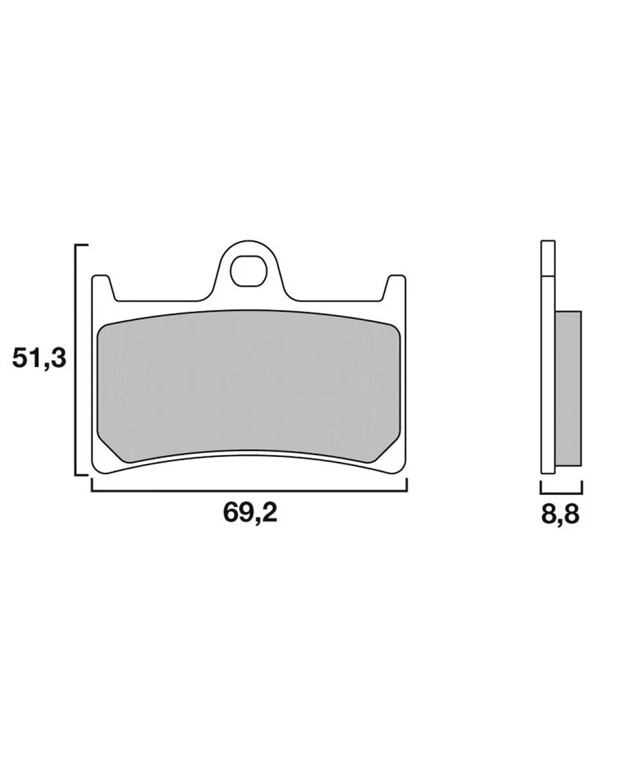 Brembo sinter kočione pločice Yamaha YZF-R1
