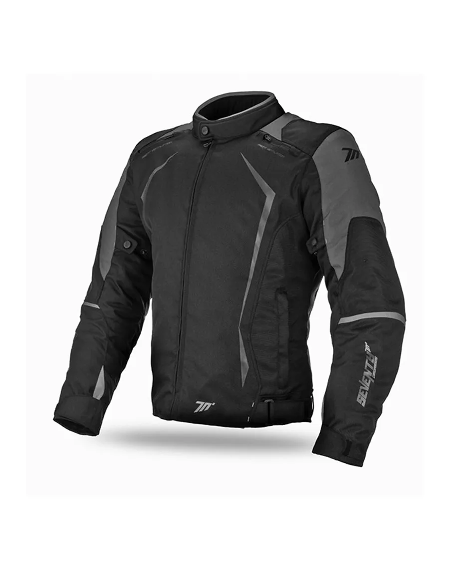 SEVENTY DEGREES sportska jakna JR47 crno siva