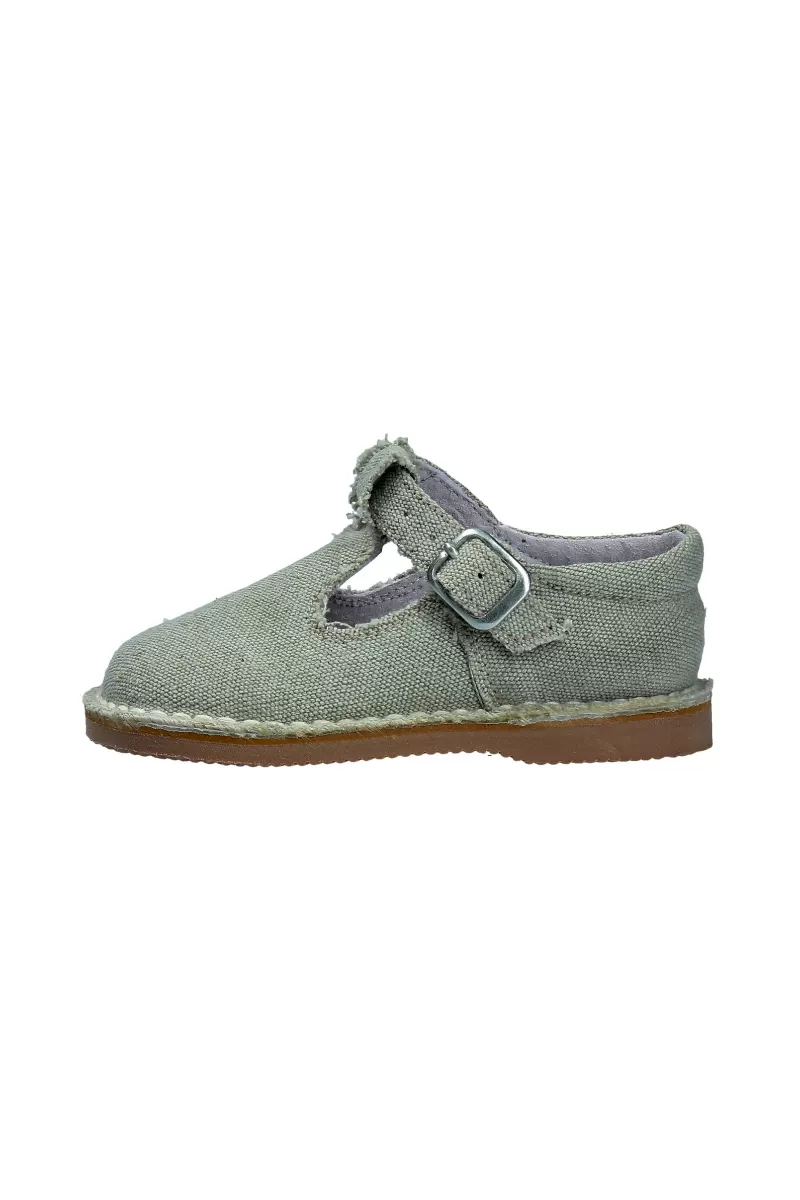 LUANCO SHOES NATURAL LIGHT GREEN