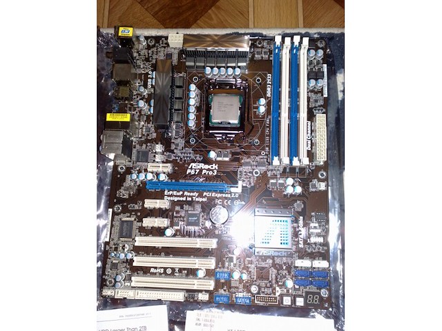 ploca 1155 + procesor + kuler + ram ddr3