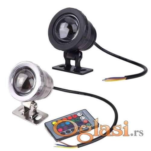 Podvodna led RGB Lampa 12v 9w