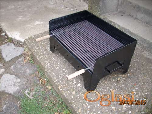 Skara 60 x 40 ! Tri Nivoa + Polica + Grill Ploca ( Sa Stocicima )