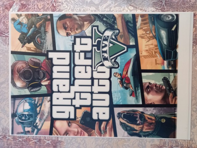 Slike za tortu GTA Grand theft auto, fondan list a4