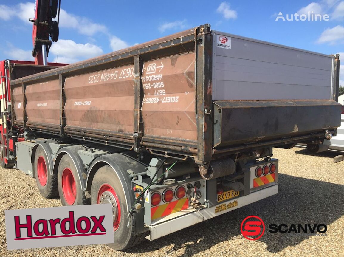 Scancon 6,3 m - Hardox pendelcontainer m/helside pendel karoserija kipera