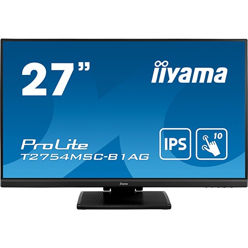 Iiyama 27” ProLite T2754MSC-B1AG touch monitor
