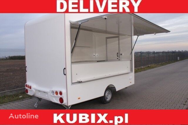 Nova Tomplan TH 421.00 DMC 1300kg commercial trailer - on stock prikolica kiosk