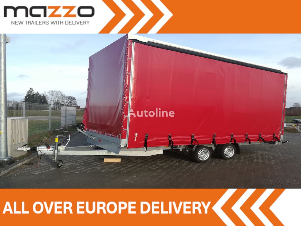 Nova Forwarding/ Freight 420x220x220cm Trailer with tarp canopy prikolica sa kliznom ceradom