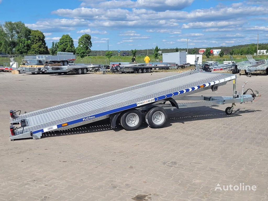 Nova PLI27-4521Tilted trailer 2700kg 450x210cm prikolica autotransportera