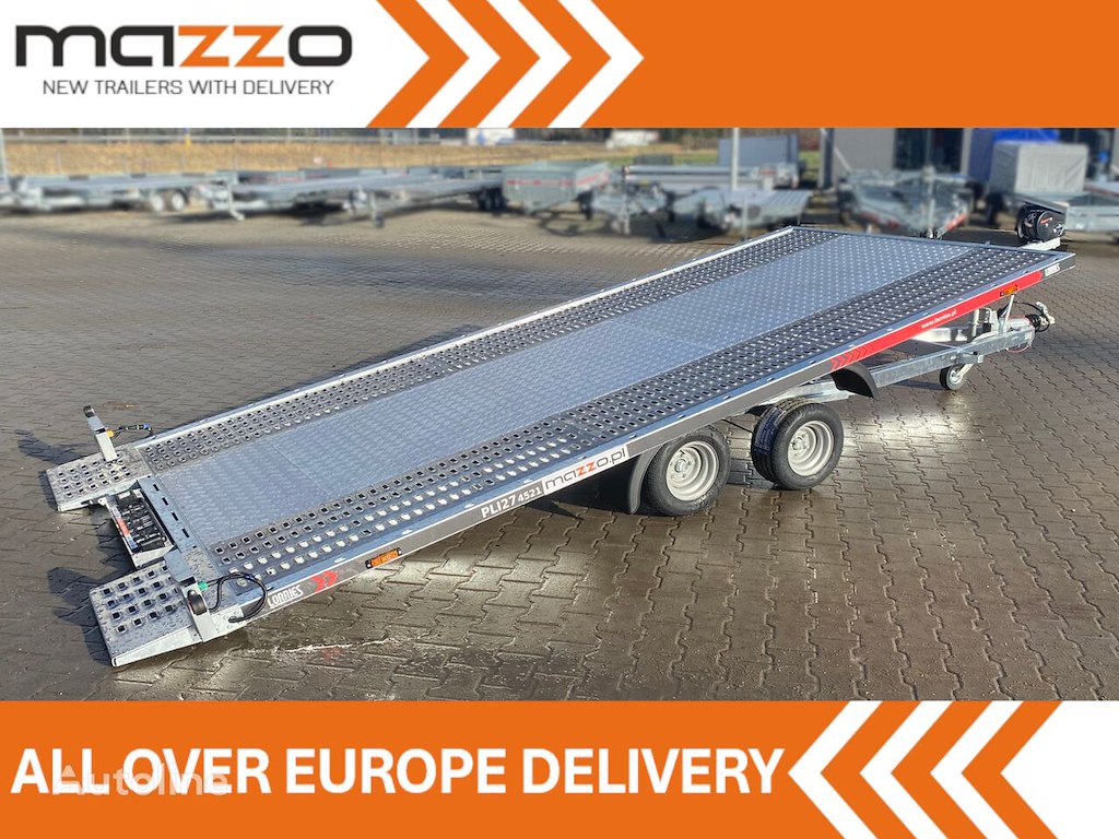 Nova PLI27-4521Tilted trailer 2700kg 450x210cm prikolica autotransportera