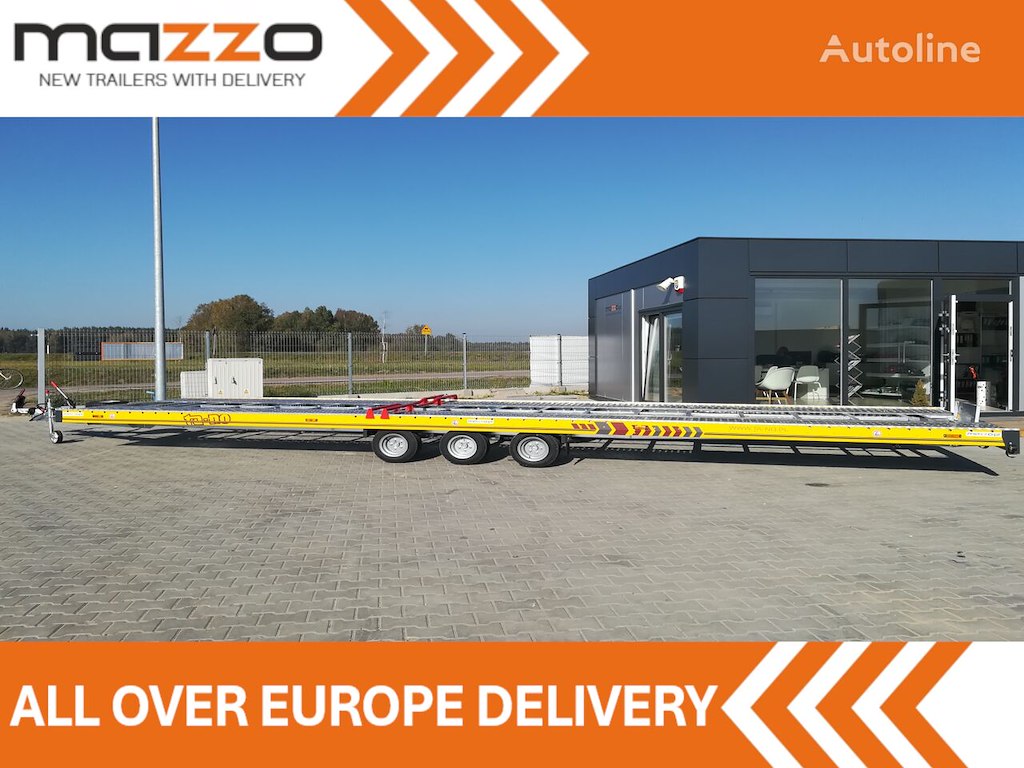 Nova 35.85 850x210cm 3500kg Two car trailer prikolica autotransportera